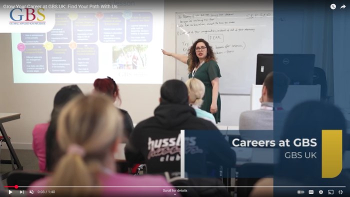 GBS | Global Banking School | Jobs